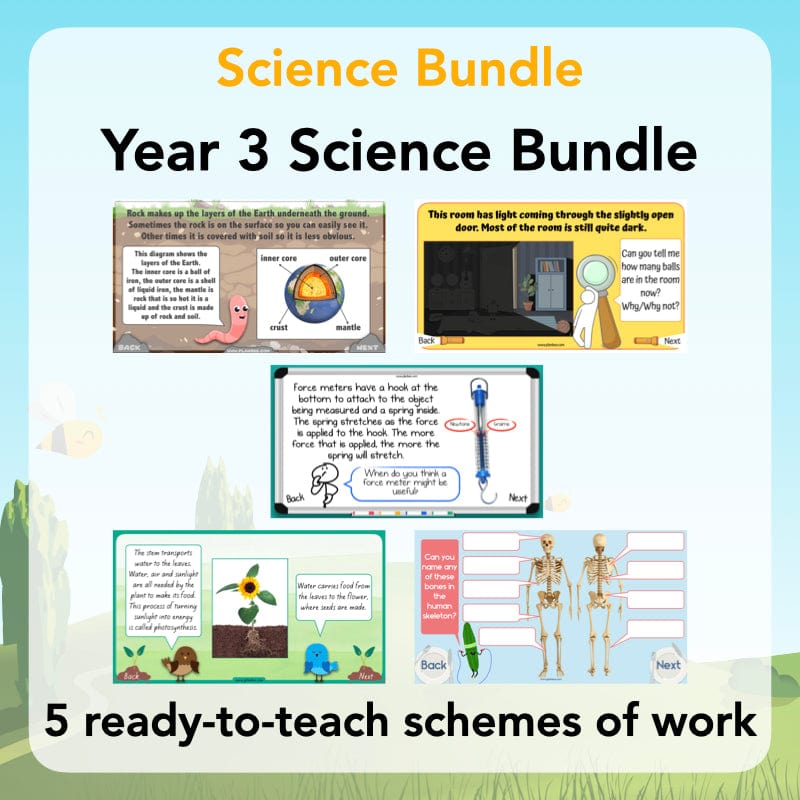 Year 3 Science Bundle – PlanBee