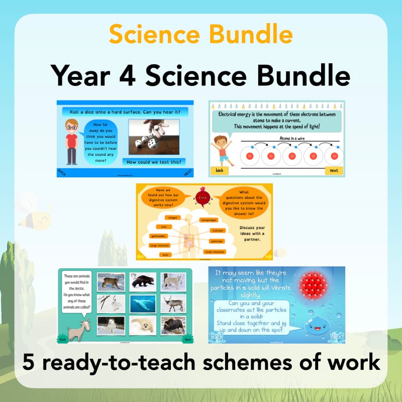 Year 4 Science Bundle – PlanBee