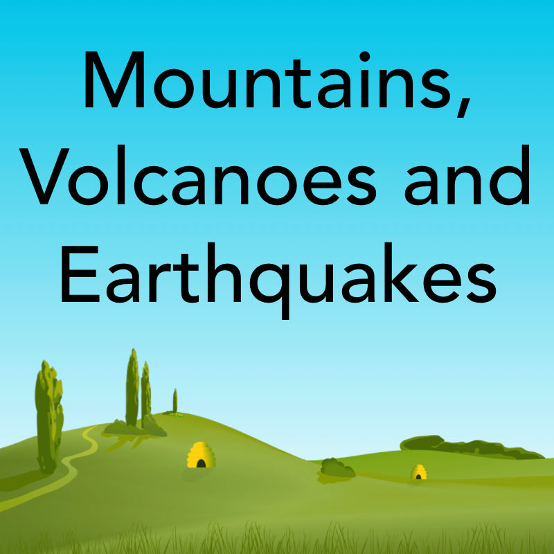 Mountains and Volcanoes, Earthquakes KS2 Geography lessons — PlanBee