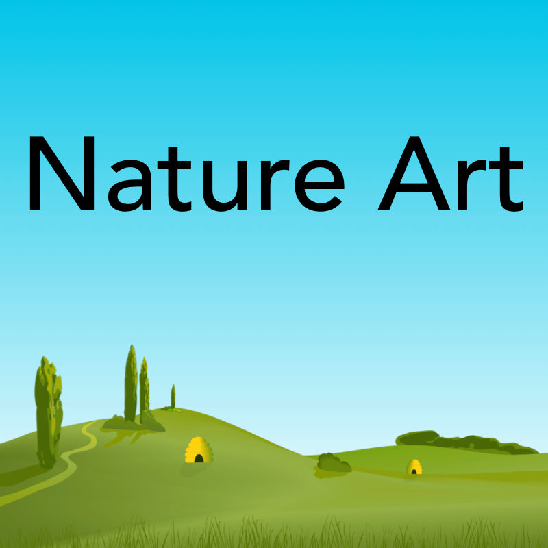 Nature Art: art using natural materials lessons | PlanBee