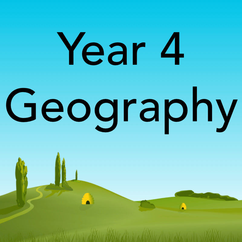 Year 4 Geography curriculum lesson packs by PlanBee