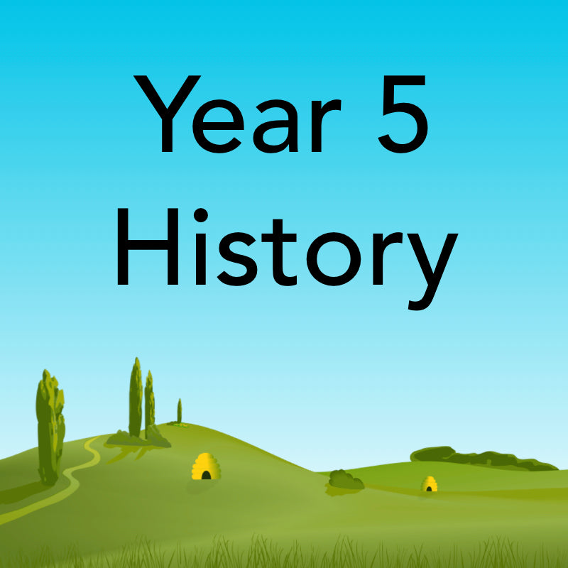 Year 5 History curriculum topics by PlanBee