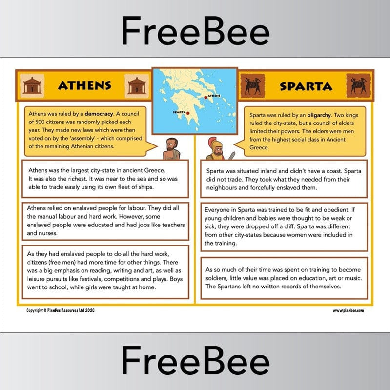 Ancient Greek Activities KS2 Lesson Resources by PlanBee