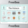 Aztecs Word Bank Free PDF download by PlanBee