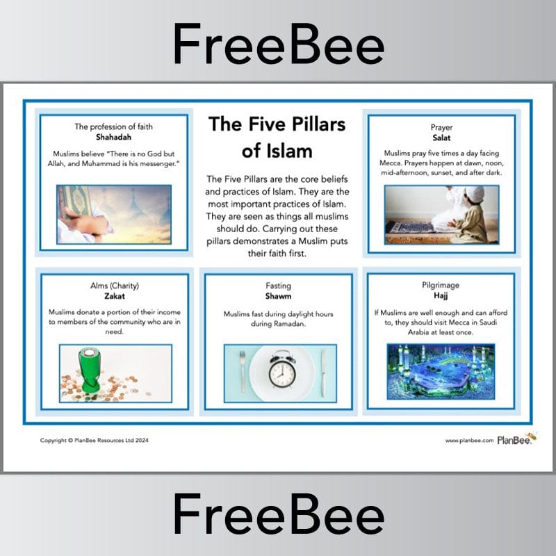 The Five Pillars Of Islam Worksheet Enhance Your Child's Understanding