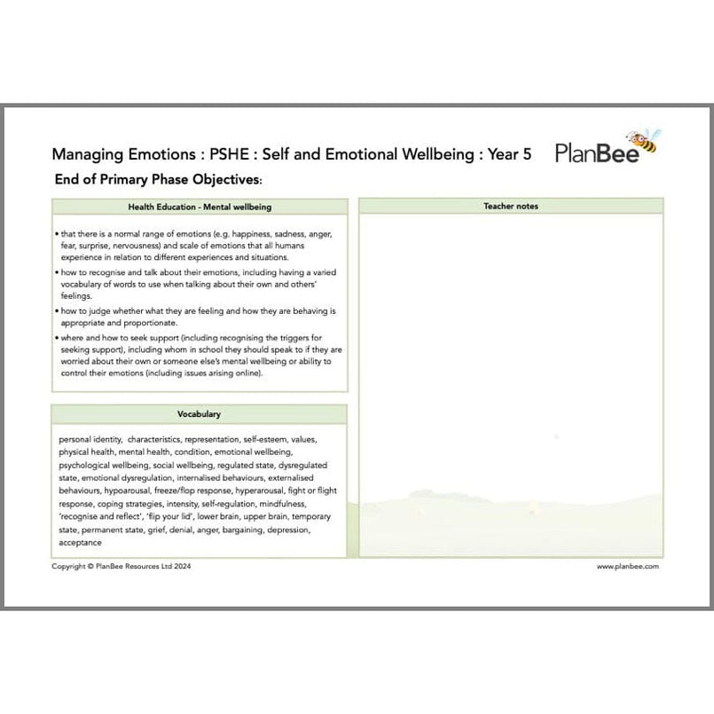 Feelings and Emotions KS2 Topic | PlanBee