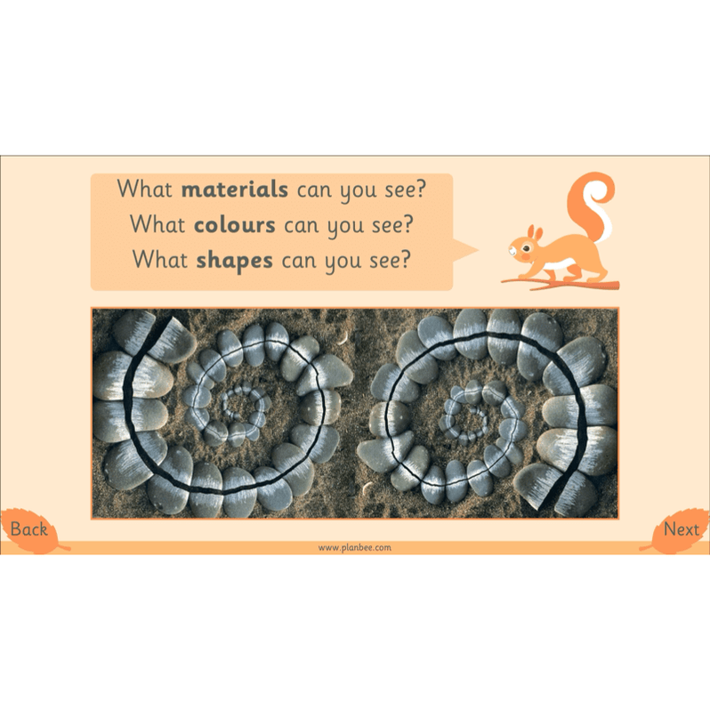 Andy Goldsworthy KS1 Art Lesson Plans created by PlanBee