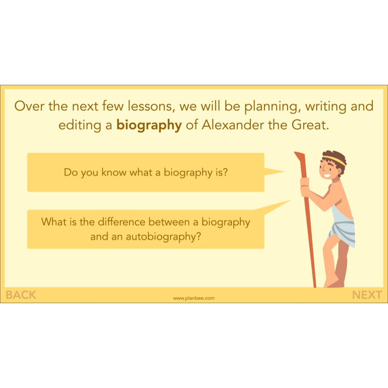 Alexander the Great KS2 | English Lessons | Biographies — PlanBee