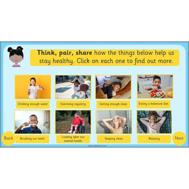 Being Healthy PSHE KS1 lessons by PlanBee