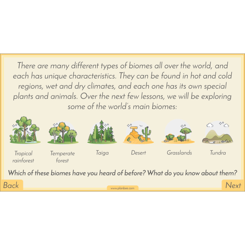 Biomes KS2 Geography Lessons — PlanBee