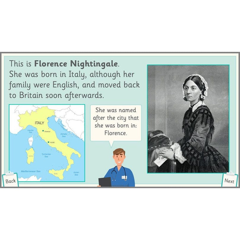 Florence Nightingale KS1 Lesson Pack by PlanBee