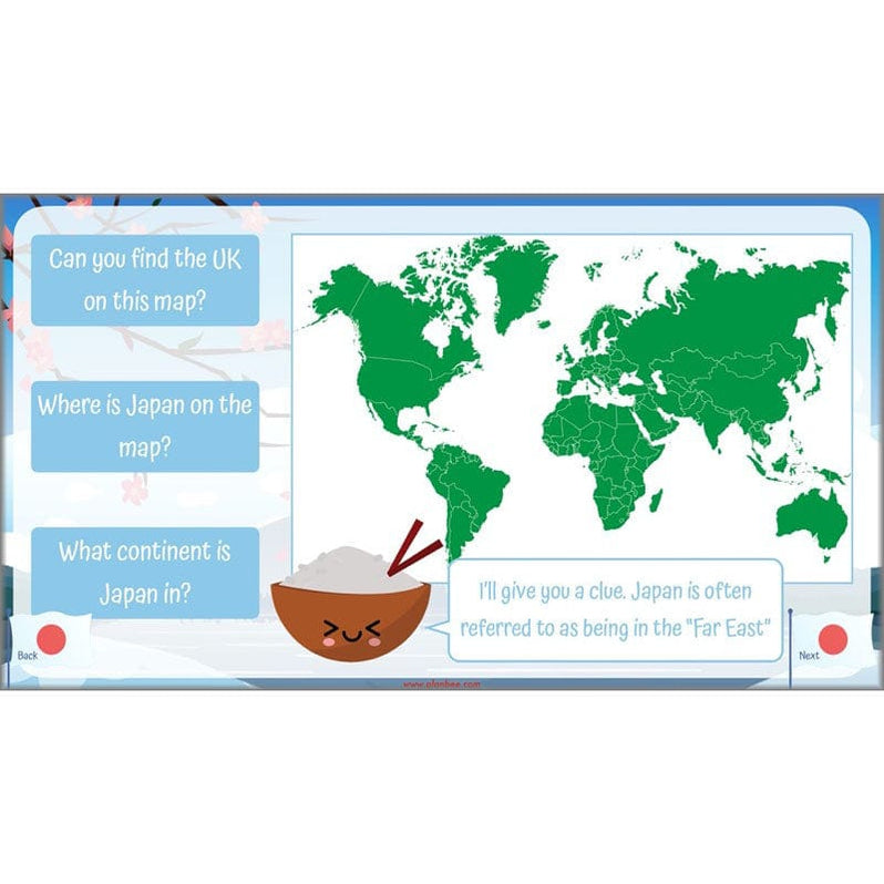Japan KS2 Year 5 & Year 6 Geography Lessons by PlanBee
