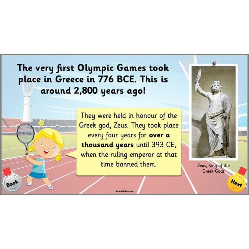 Olympic Games KS1 Lesson Pack by PlanBee