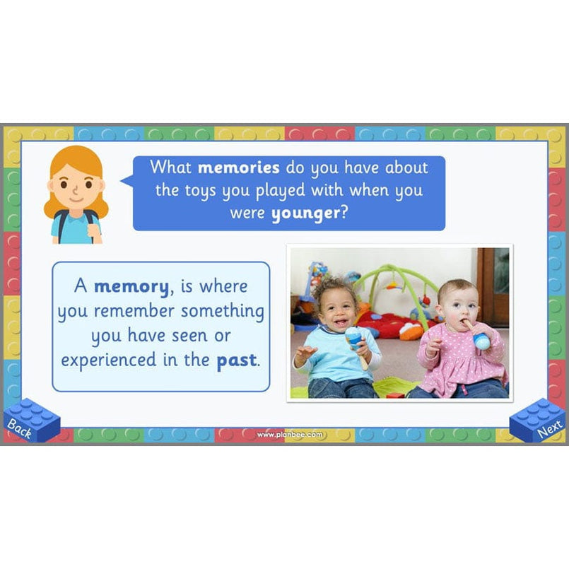 Toys Past and Present | KS1 History Lesson Pack by PlanBee