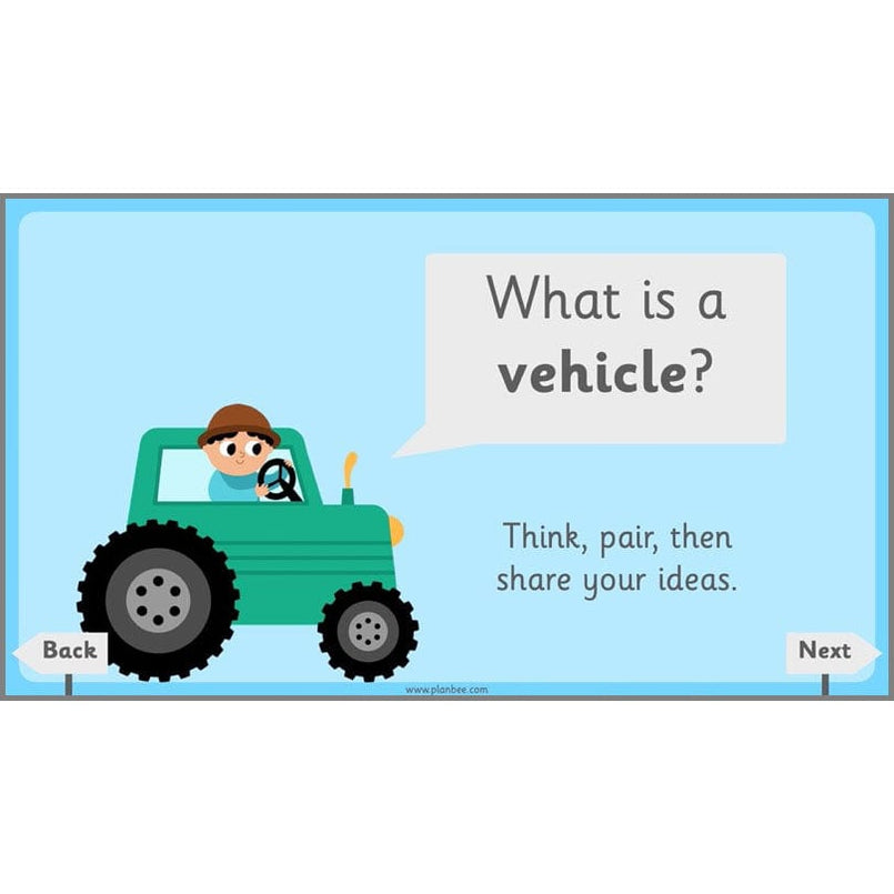 Moving Vehicles KS1 Year 2 DT Lesson Planning by PlanBee