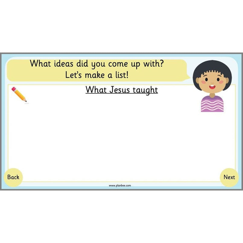 What did Jesus teach us? KS1 Christianity Lessons — PlanBee