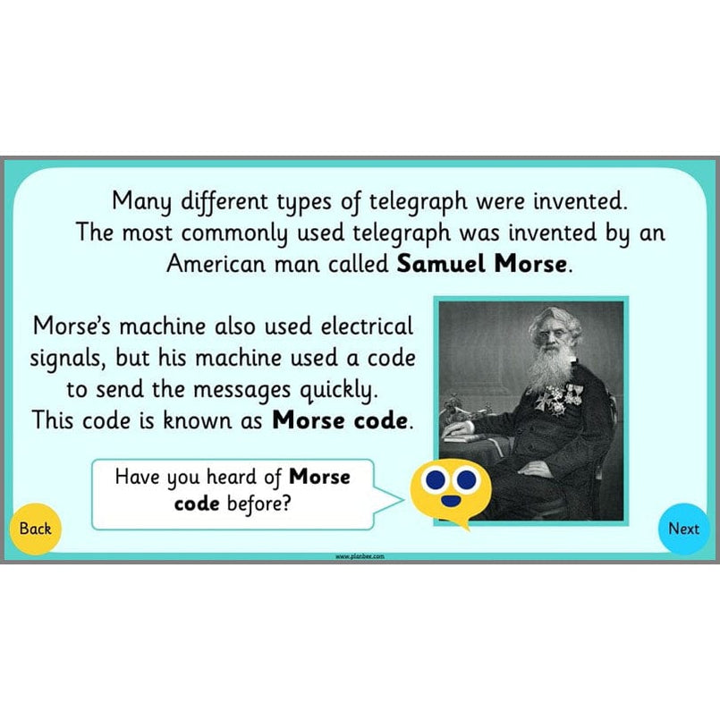 Communication Then and Now: Primary History Plans for KS1 — PlanBee