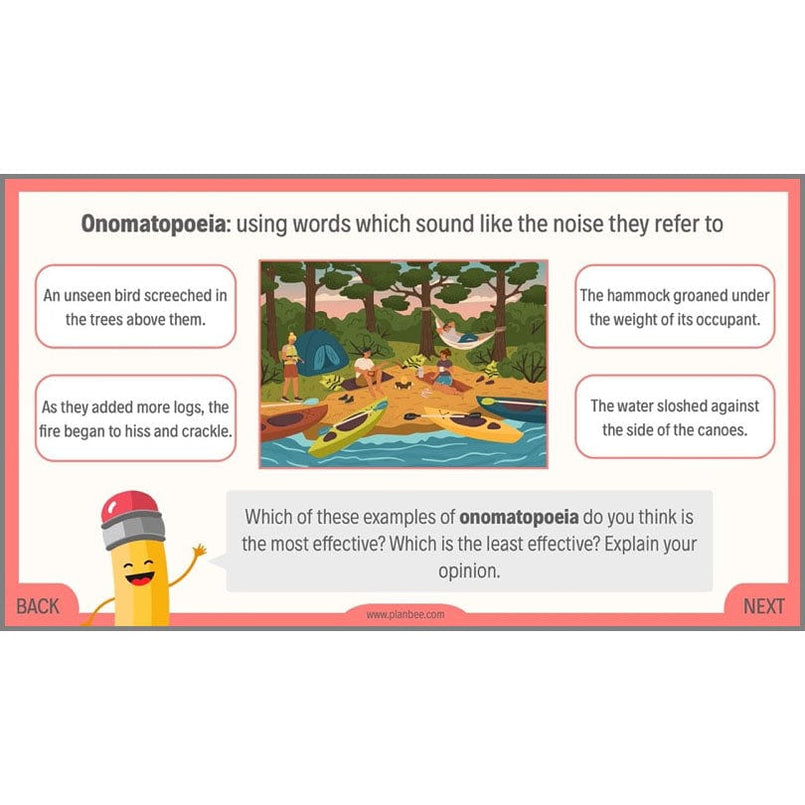 Figurative Language KS2 Lesson Pack | PlanBee