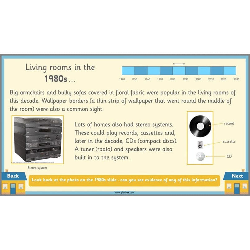 KS1 Homes in the Past History Lesson Pack by PlanBee