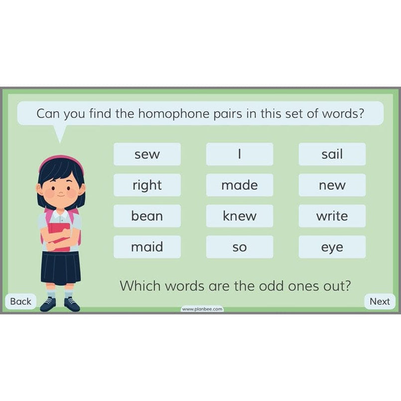 Homophones KS2 | Year 3 English Lesson Pack — PlanBee