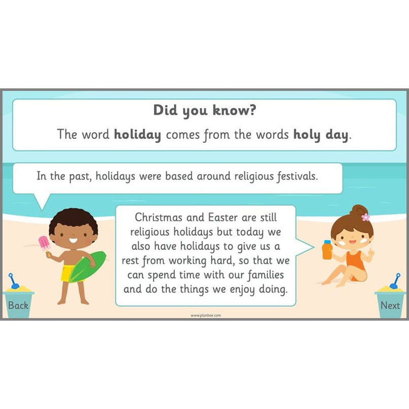Seaside Holidays in the Past KS1 History Lessons | PlanBee
