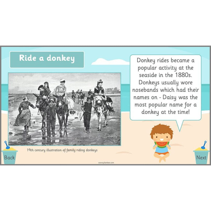 Seaside Holidays in the Past KS1 History Lessons | PlanBee