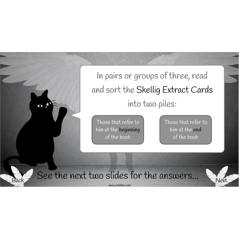 Skellig Narrative KS2 | Year 6 English Lesson Pack — PlanBee