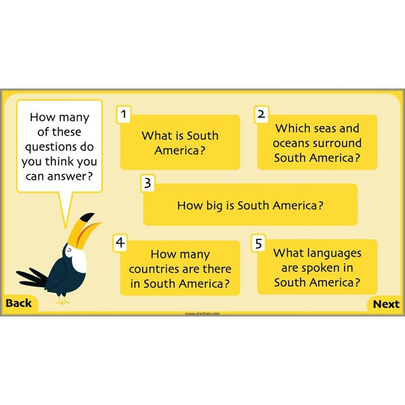 South America KS2 Geography Lesson Pack by PlanBee