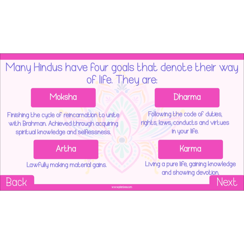 Primary Resources Hinduism KS2 RE Lesson Pack | PlanBee