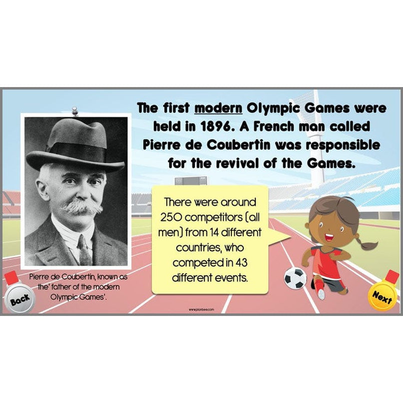 Olympic Games LKS2 Lesson Pack by PlanBee