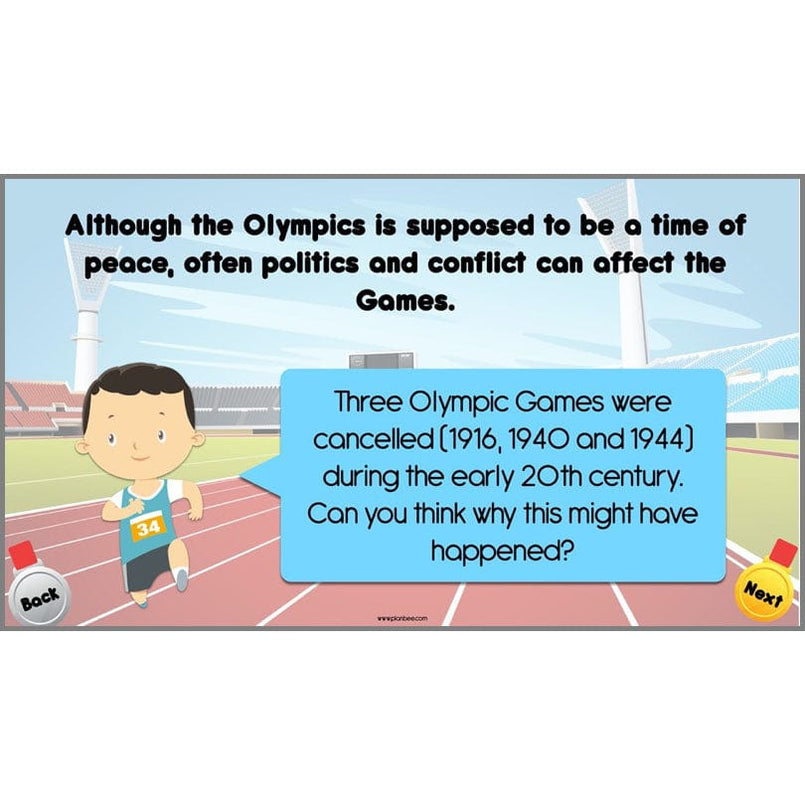 Olympic Games Year 5/6 Lesson Pack by PlanBee