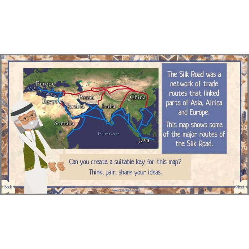 The Silk Road KS2 Geography lessons | PlanBee