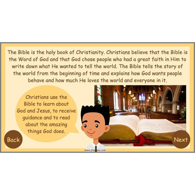What is the Christian Bible? Year 3 KS1 RE Lessons — PlanBee