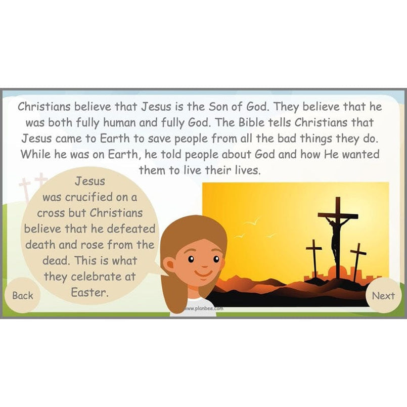 Why is Easter important? KS2 Year 4 RE Lesson by PlanBee