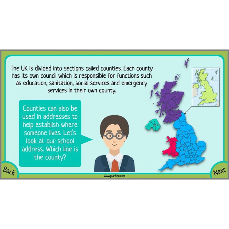 The United Kingdom KS2 Geography Planning Pack by PlanBee