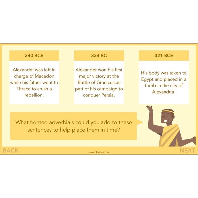 Alexander the Great KS2 | English Lessons | Biographies — PlanBee