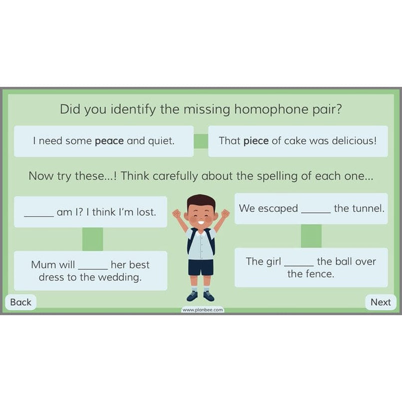 Homophones KS2 | Year 3 English Lesson Pack — PlanBee