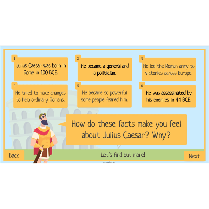 Julius Caesar KS2 | Downloadable Lesson Pack — PlanBee