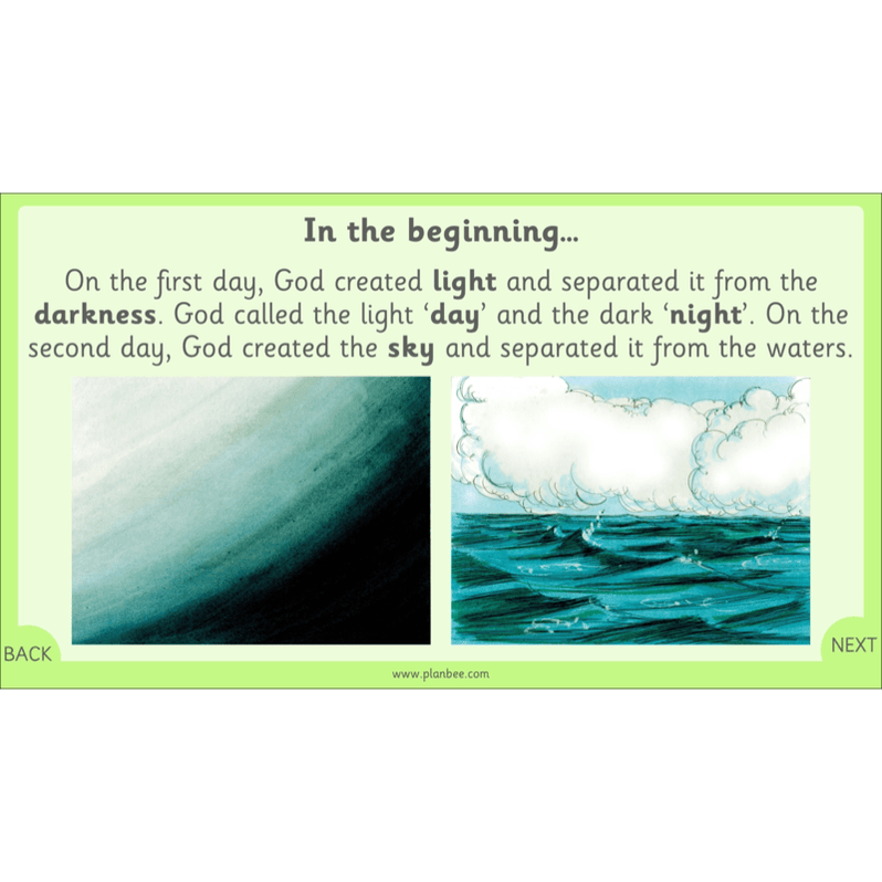 Our Wonderful World - Creation Story KS1 RE Lessons | PlanBee