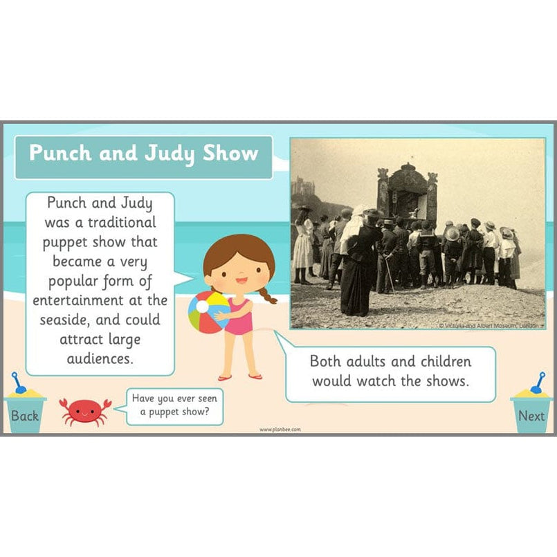 Seaside Holidays in the Past KS1 History Lessons | PlanBee