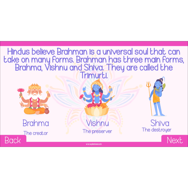 Primary Resources Hinduism KS2 RE Lesson Pack | PlanBee