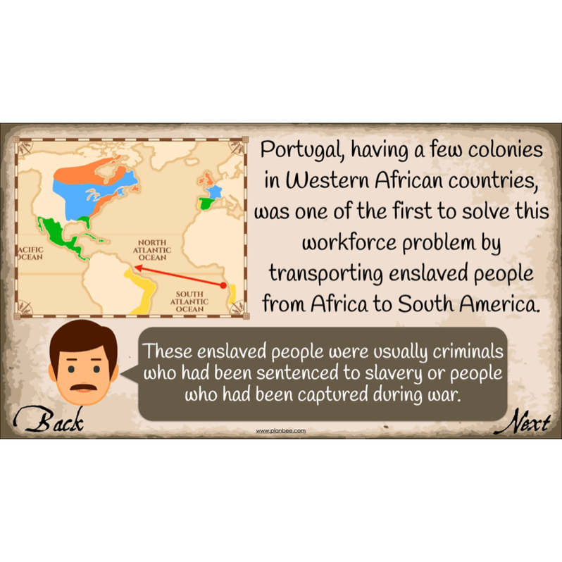 The Atlantic Slave Trade | Slavery KS2 History by PlanBee