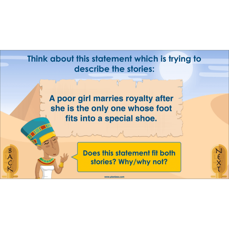 The Egyptian Cinderella Planning Pack for KS2 — PlanBee