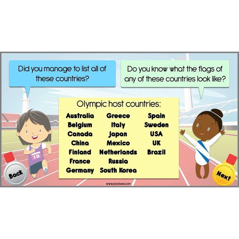 Olympic Games Year 5/6 Lesson Pack by PlanBee