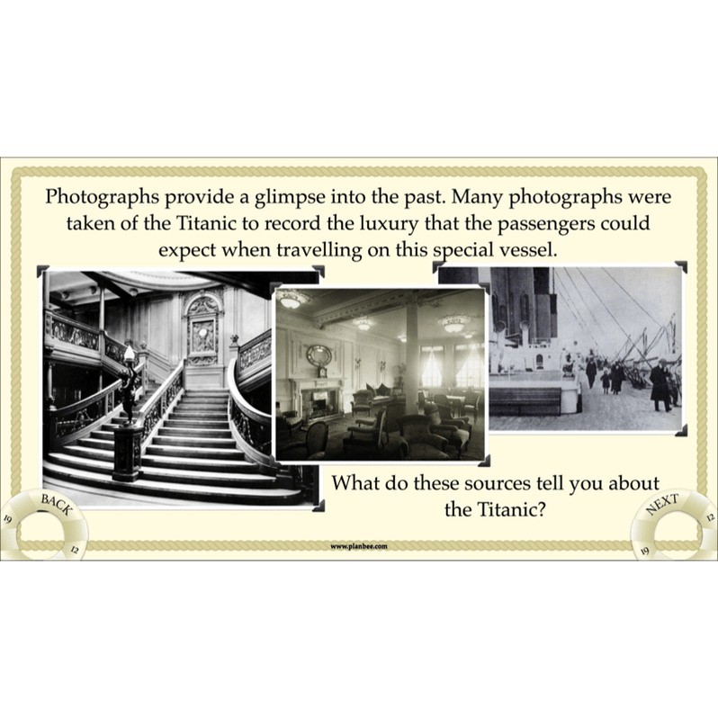 Titanic KS2 Lesson Plans and Resources | Primary History — PlanBee