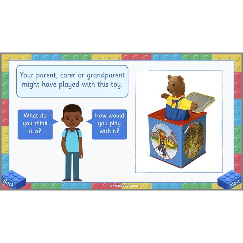 Toys Past and Present | KS1 History Lesson Pack by PlanBee