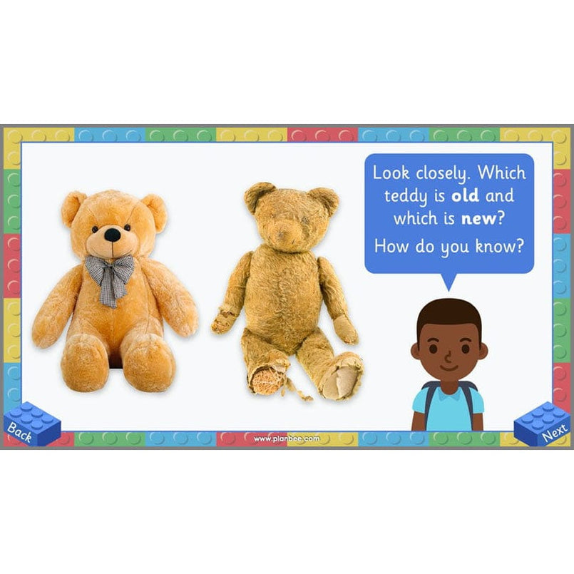 Toys Past and Present | KS1 History Lesson Pack by PlanBee