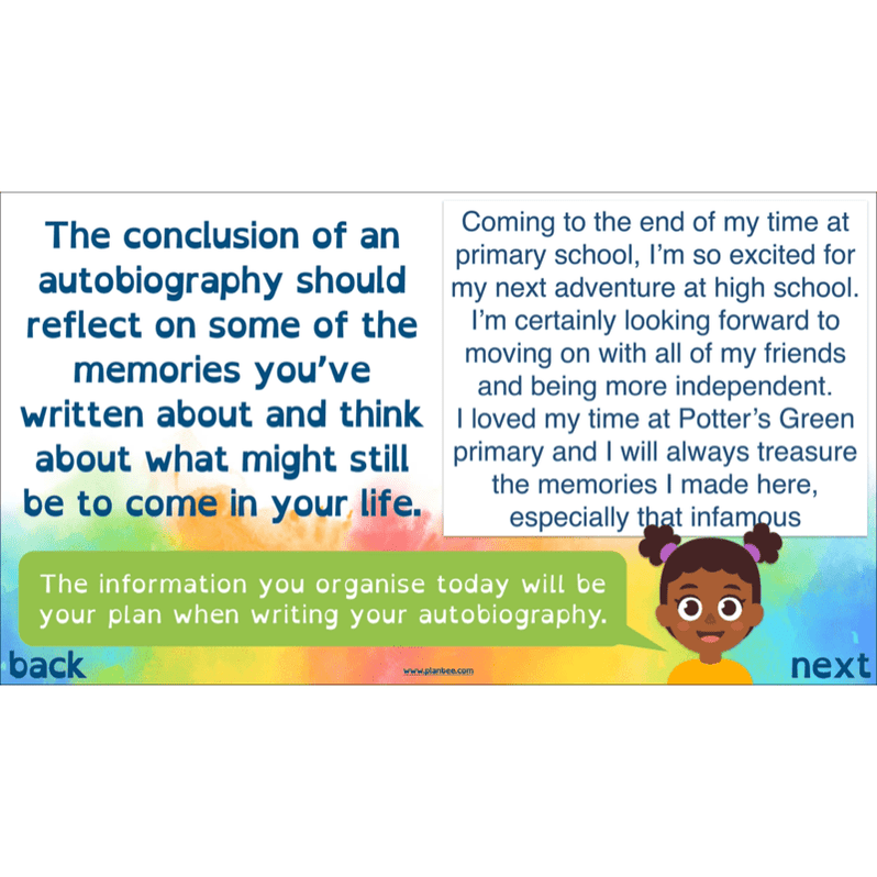 Autobiography KS2 English Planning and Resources — PlanBee