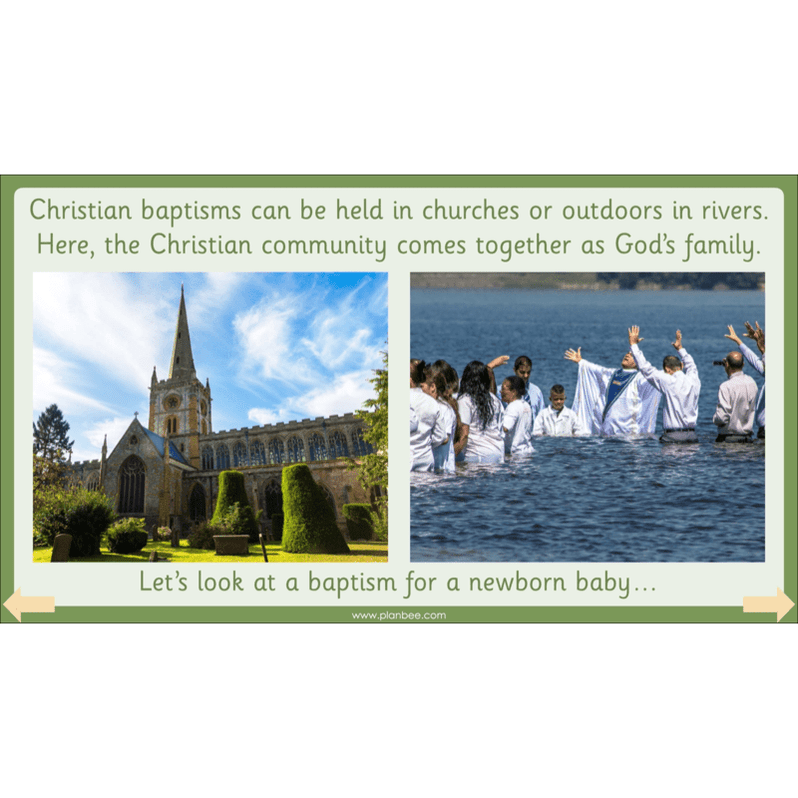 Christian Rites of Passage | Year 2 RE lessons — PlanBee