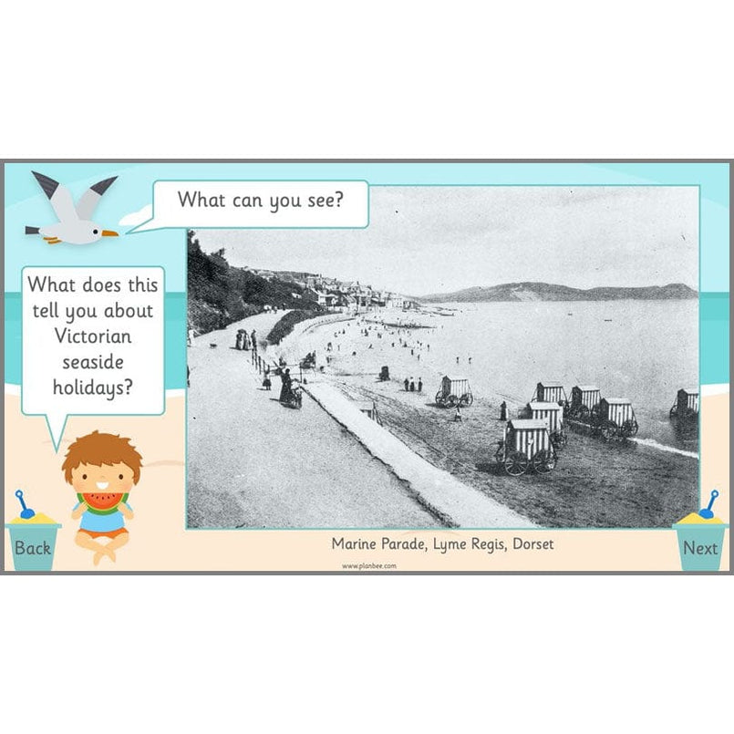 Seaside Holidays in the Past KS1 History Lessons | PlanBee